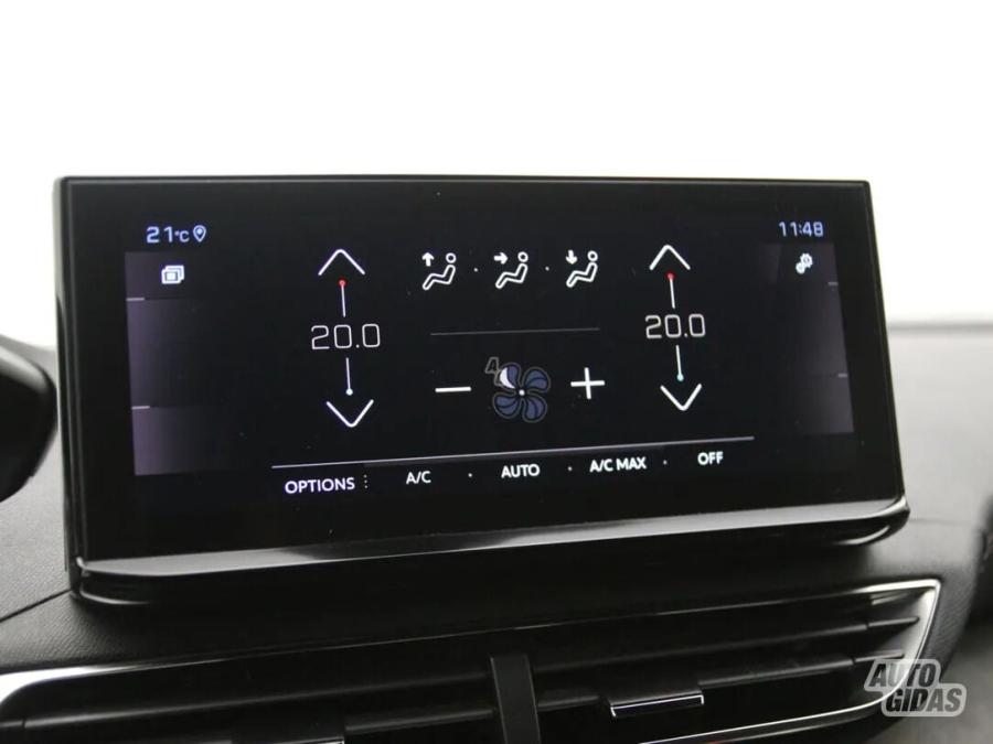 Black Peugeot 5008 2022 in Vilnius, with an engine capacity of 1.50 L and mileage of 180 thousand km for 19599 €, photo 22 on AUTOMOTO.COM.LV