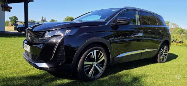 Melns Peugeot 5008 2022 Marijampole, ar dzinēja tilpumu 1.50 L un nobraukumu 150 tūkst. km par 17999 €, foto 1 vietnē AUTOMOTO.COM.LV