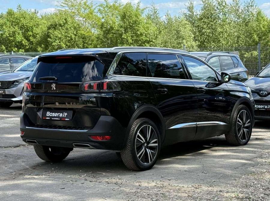Melns Peugeot 5008 2022 Viļņa, ar dzinēja tilpumu 1.60 L un nobraukumu 181 tūkst. km par 19990 €, foto 6 vietnē AUTOMOTO.COM.LV
