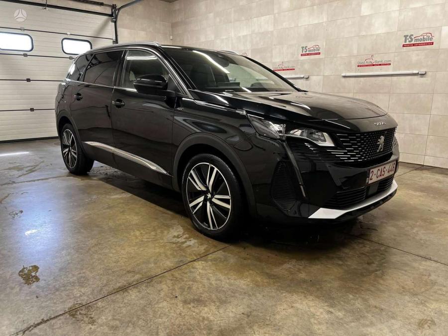 Melns Peugeot 5008 2022 Marijampole, ar dzinēja tilpumu 1.50 L un nobraukumu 92 tūkst. km par 22978 €, foto 4 vietnē AUTOMOTO.COM.LV