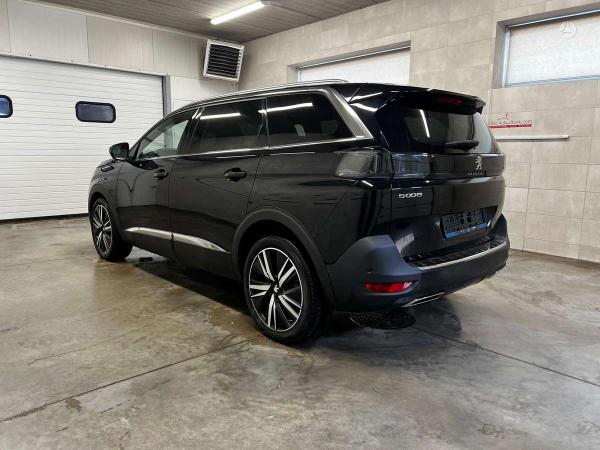 Black Peugeot 5008 2022 in Marijampole, with an engine capacity of 1.50 L and mileage of 92 thousand km for 22978 €, photo 4 on AUTOMOTO.COM.LV