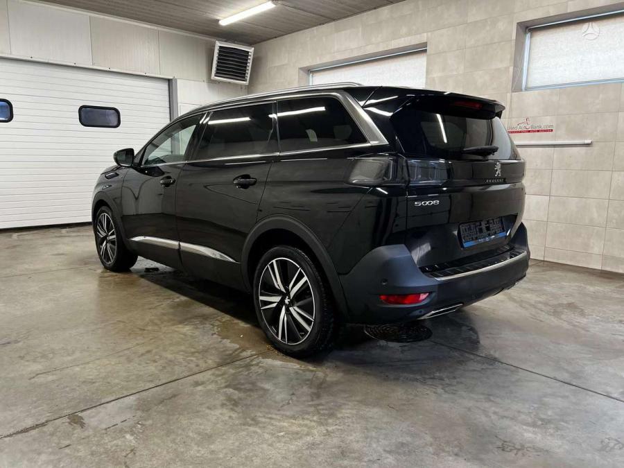 Melns Peugeot 5008 2022 Marijampole, ar dzinēja tilpumu 1.50 L un nobraukumu 92 tūkst. km par 22978 €, foto 5 vietnē AUTOMOTO.COM.LV