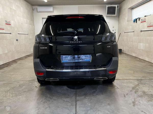 Black Peugeot 5008 2022 in Marijampole, with an engine capacity of 1.50 L and mileage of 92 thousand km for 22978 €, photo 5 on AUTOMOTO.COM.LV