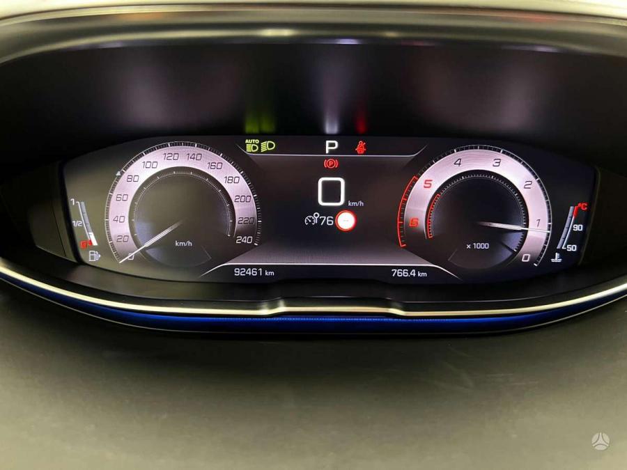 Melns Peugeot 5008 2022 Marijampole, ar dzinēja tilpumu 1.50 L un nobraukumu 92 tūkst. km par 22978 €, foto 18 vietnē AUTOMOTO.COM.LV