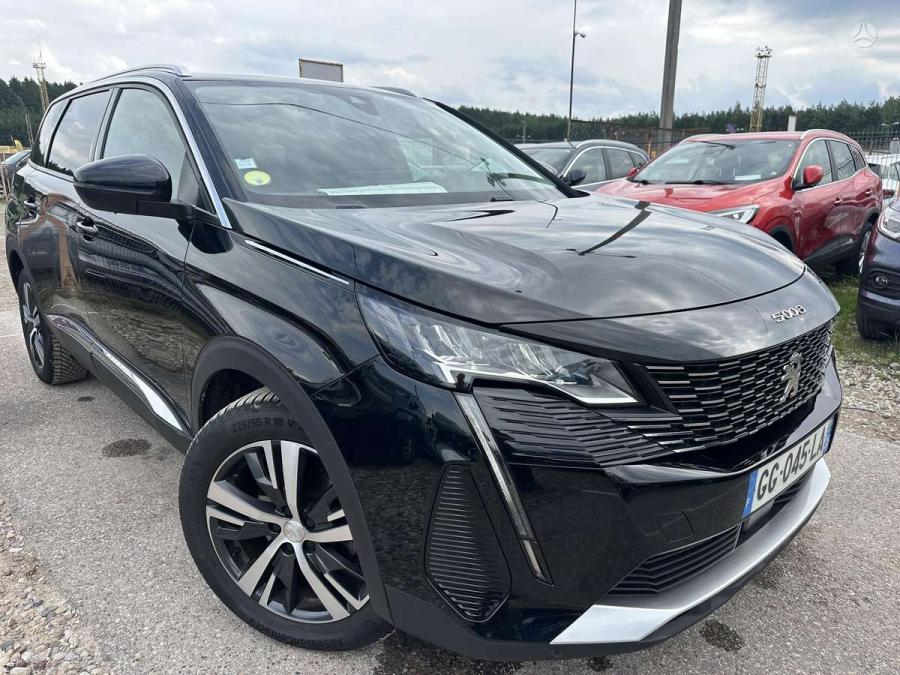 Melns Peugeot 5008 2022 Viļņa, ar dzinēja tilpumu 1.50 L un nobraukumu 158 tūkst. km par 15487 €, foto 4 vietnē AUTOMOTO.COM.LV