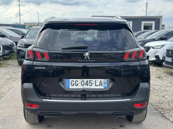 Black Peugeot 5008 2022 in Vilnius, with an engine capacity of 1.50 L and mileage of 158 thousand km for 15487 €, photo 5 on AUTOMOTO.COM.LV