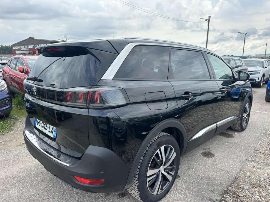 Melns Peugeot 5008 2022 Viļņa, ar dzinēja tilpumu 1.50 L un nobraukumu 158 tūkst. km par 15487 €, foto 7 vietnē AUTOMOTO.COM.LV