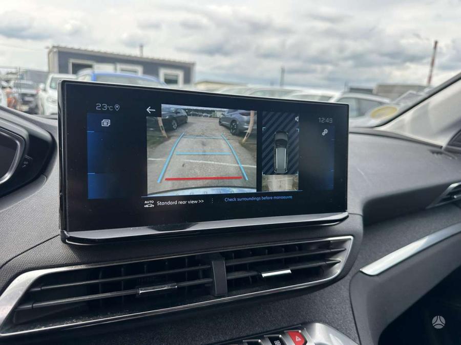 Melns Peugeot 5008 2022 Viļņa, ar dzinēja tilpumu 1.50 L un nobraukumu 158 tūkst. km par 15487 €, foto 19 vietnē AUTOMOTO.COM.LV