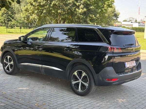Melns Peugeot 5008 2022 Tauragė, ar dzinēja tilpumu 1.50 L un nobraukumu 188 tūkst. km par 14300 €, foto 4 vietnē AUTOMOTO.COM.LV