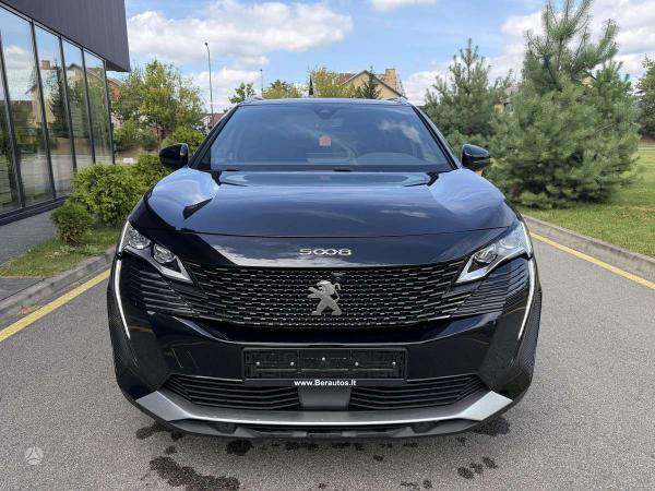 Black Peugeot 5008 2022 in Kaunas, with an engine capacity of 1.60 L and mileage of 198 thousand km for 19500 €, photo 5 on AUTOMOTO.COM.LV