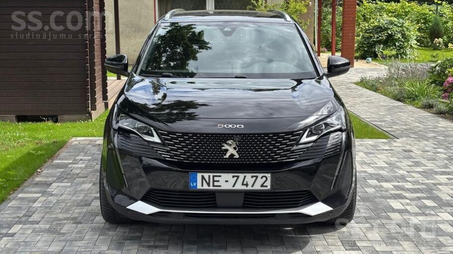 Melns Peugeot 5008 2022 Ogre, ar dzinēja tilpumu 2.00 L un nobraukumu 113 tūkst. km par 24900 €, foto 4 vietnē AUTOMOTO.COM.LV
