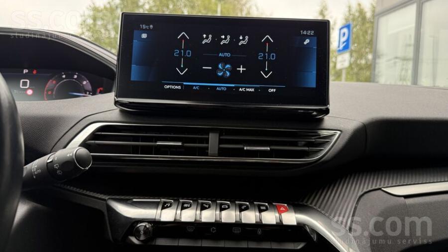 Melns Peugeot 5008 2022 Rīga, ar dzinēja tilpumu 1.50 L un nobraukumu 80 tūkst. km par 19900 €, foto 23 vietnē AUTOMOTO.COM.LV