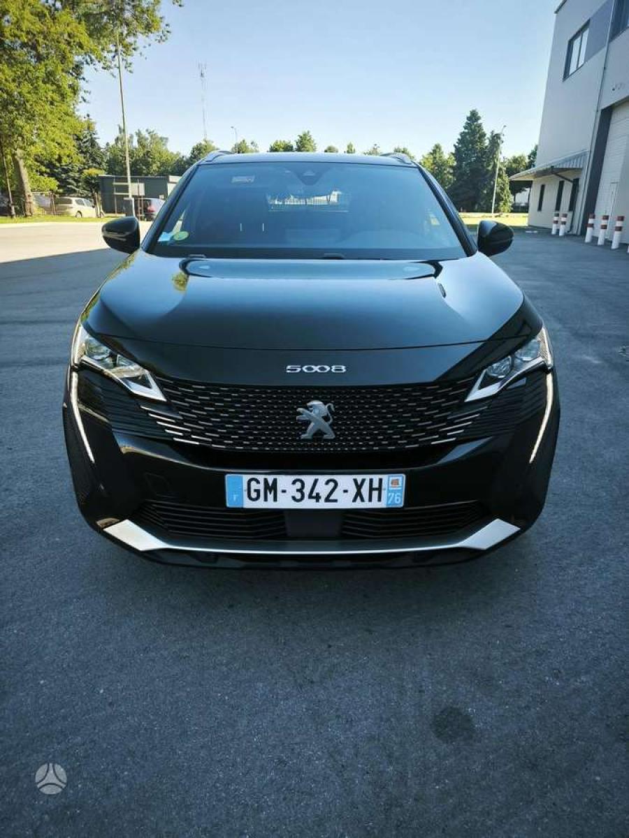 Black Peugeot 5008 2023 in Marijampole, with an engine capacity of 1.50 L and mileage of 175 thousand km for 19359 €, photo 3 on AUTOMOTO.COM.LV