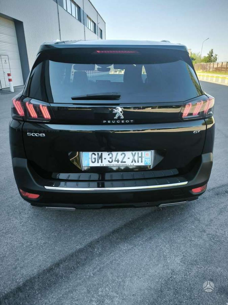 Black Peugeot 5008 2023 in Marijampole, with an engine capacity of 1.50 L and mileage of 175 thousand km for 19359 €, photo 7 on AUTOMOTO.COM.LV