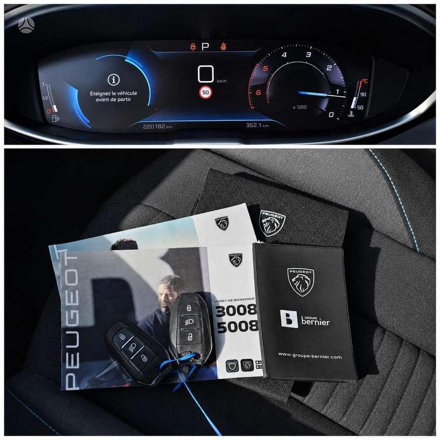 Black Peugeot 5008 2023 in Taurage, with an engine capacity of 1.50 L and mileage of 189 thousand km for 14800 €, photo 24 on AUTOMOTO.COM.LV