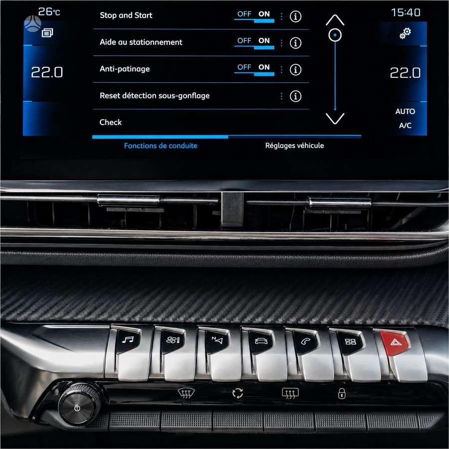 Black Peugeot 5008 2023 in Taurage, with an engine capacity of 1.50 L and mileage of 189 thousand km for 14800 €, photo 29 on AUTOMOTO.COM.LV