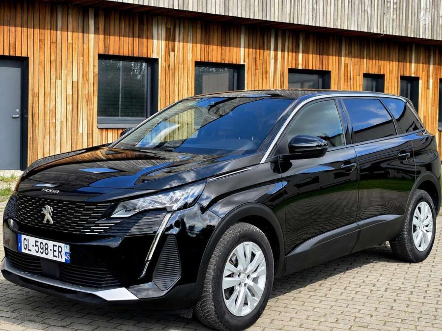 Melns Peugeot 5008 2023 Tauragė, ar dzinēja tilpumu 1.50 L un nobraukumu 189 tūkst. km par 14800 €, foto 3 vietnē AUTOMOTO.COM.LV