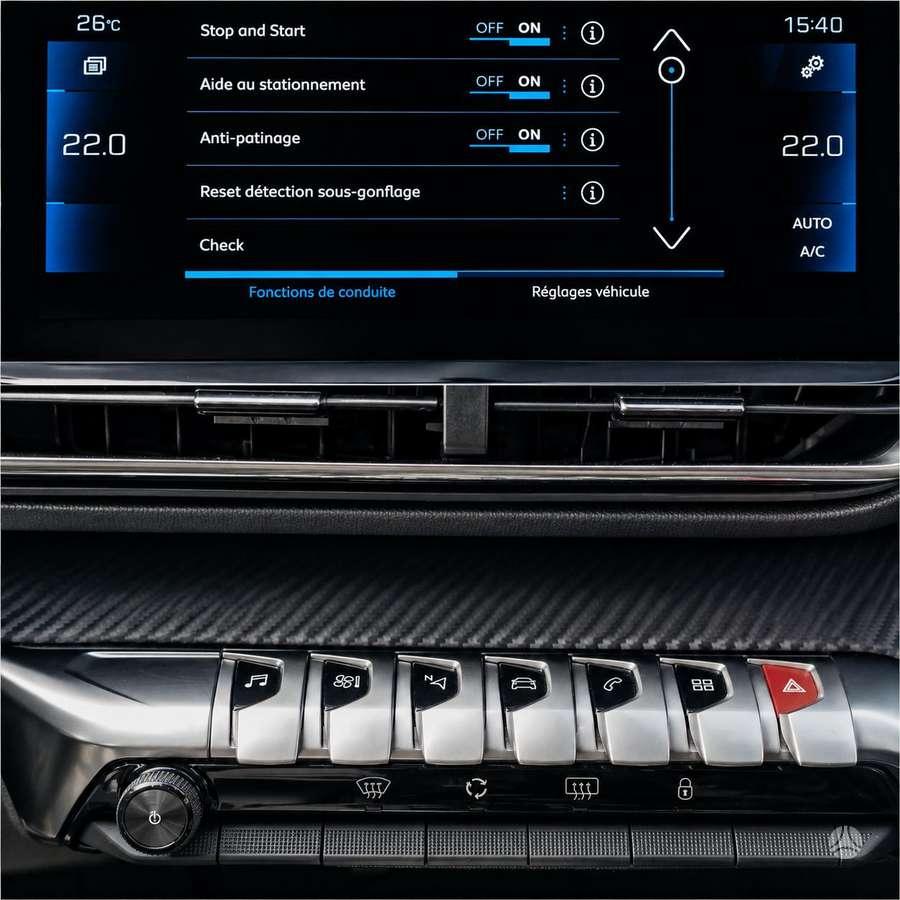 Melns Peugeot 5008 2023 Tauragė, ar dzinēja tilpumu 1.50 L un nobraukumu 189 tūkst. km par 14800 €, foto 27 vietnē AUTOMOTO.COM.LV