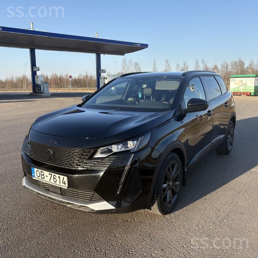 Черный Пежо 5008 2023 в Резекне, объемом двигателя 1.50 л и пробегом 81 тыс. км за 25500 €, фото 1 на AUTOMOTO.COM.LV