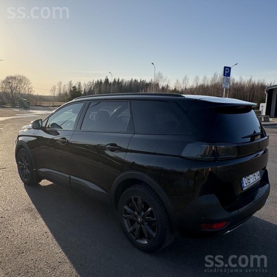 Черный Пежо 5008 2023 в Резекне, объемом двигателя 1.50 л и пробегом 81 тыс. км за 25500 €, фото 5 на AUTOMOTO.COM.LV