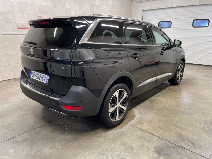 Melns Peugeot 5008 2023 Marijampole, ar dzinēja tilpumu 1.20 L un nobraukumu 44 tūkst. km par 22748 €, foto 7 vietnē AUTOMOTO.COM.LV