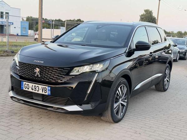 Black Peugeot 5008 2023 in Marijampole, with an engine capacity of 1.20 L and mileage of 126 thousand km for 17545 €, photo 1 on AUTOMOTO.COM.LV