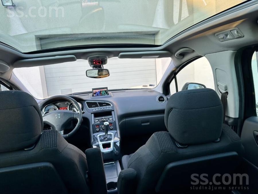 Melns Peugeot 5008 2009 Rīga, ar dzinēja tilpumu 1.60 L un nobraukumu 280 tūkst. km par 3900 €, foto 13 vietnē AUTOMOTO.COM.LV