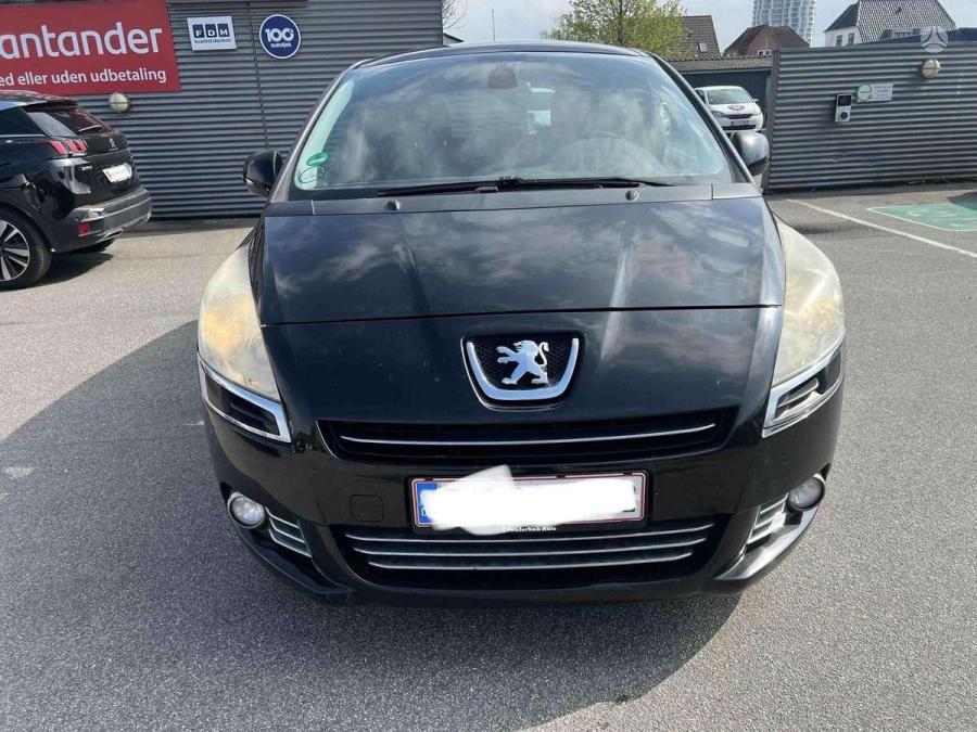 Melns Peugeot 5008 2009 Utena, ar dzinēja tilpumu 1.60 L un nobraukumu 30 tūkst. km par 2390 €, foto 2 vietnē AUTOMOTO.COM.LV