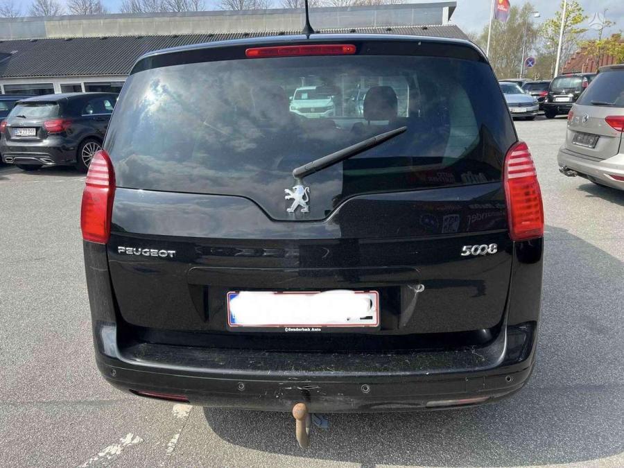 Melns Peugeot 5008 2009 Utena, ar dzinēja tilpumu 1.60 L un nobraukumu 30 tūkst. km par 2390 €, foto 3 vietnē AUTOMOTO.COM.LV