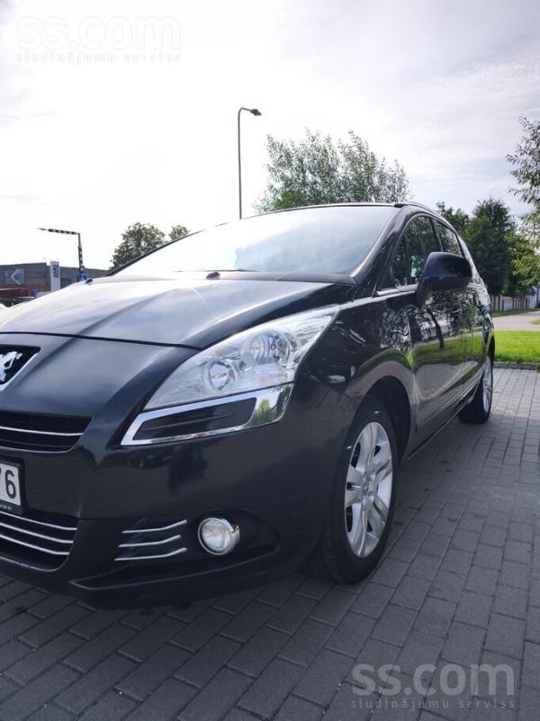 Melns Peugeot 5008 2009 Liepāja, ar dzinēja tilpumu 1.60 L un nobraukumu 268 tūkst. km par 2400 €, foto 2 vietnē AUTOMOTO.COM.LV