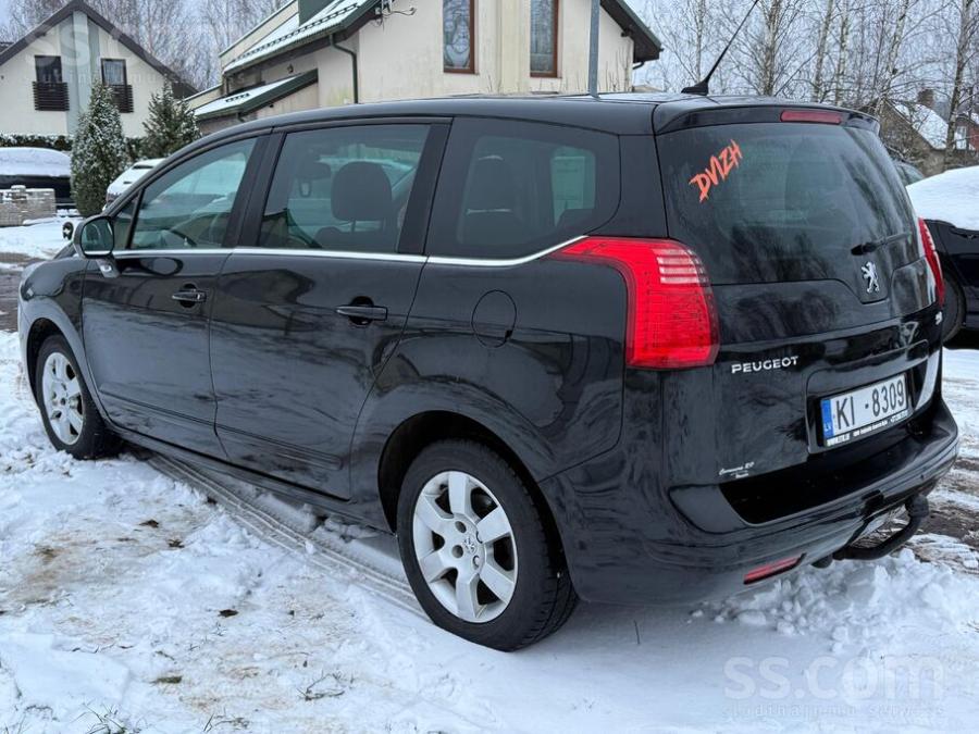 Melns Peugeot 5008 2010 Rīga, ar dzinēja tilpumu 2.00 L un nobraukumu 240 tūkst. km par 3950 €, foto 6 vietnē AUTOMOTO.COM.LV
