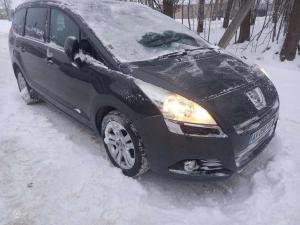 Black Peugeot 5008 2010 in Panevezys, with an engine capacity of 2.00 L and mileage of 230 thousand km for 3250 €, photo  on AUTOMOTO.COM.LV
