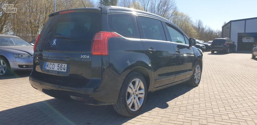 Melns Peugeot 5008 2010 Kėdainiai, ar dzinēja tilpumu 1.60 L un nobraukumu 218 tūkst. km par 2600 €, foto 1 vietnē AUTOMOTO.COM.LV