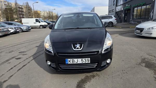 Black Peugeot 5008 2010 in Panevezys, with an engine capacity of 1.60 L and mileage of 193 thousand km for 2900 €, photo 9 on AUTOMOTO.COM.LV