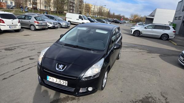 Black Peugeot 5008 2010 in Panevezys, with an engine capacity of 1.60 L and mileage of 193 thousand km for 2900 €, photo 10 on AUTOMOTO.COM.LV