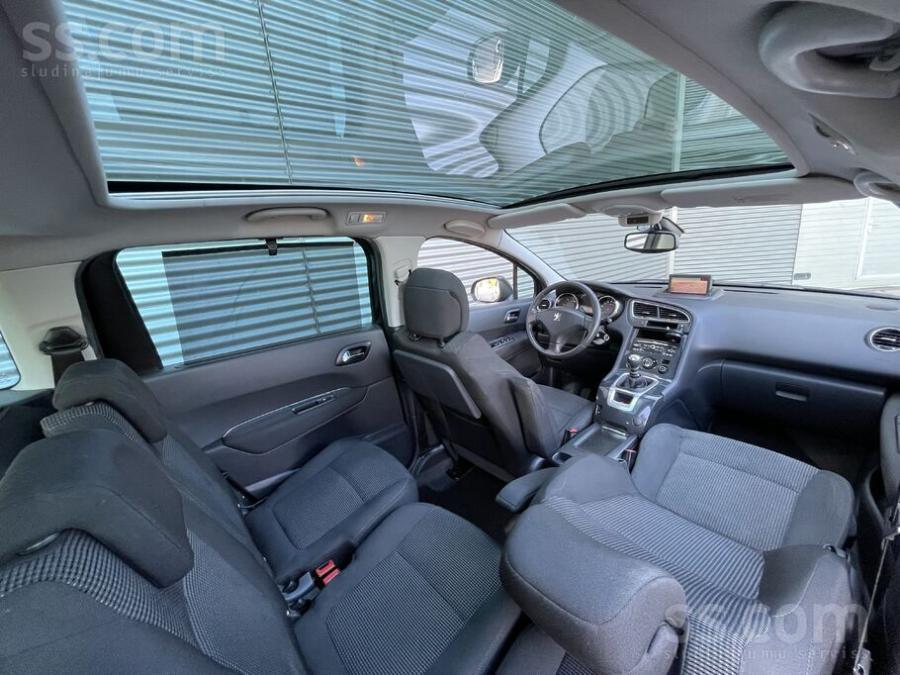 Melns Peugeot 5008 2010 Rīga, ar dzinēja tilpumu 2.00 L un nobraukumu 260 tūkst. km par 4350 €, foto 12 vietnē AUTOMOTO.COM.LV