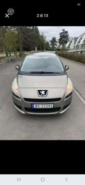 Melns Peugeot 5008 2010 Pasvalys, ar dzinēja tilpumu 1.60 L un nobraukumu 220 tūkst. km par 3200 €, foto  vietnē AUTOMOTO.COM.LV