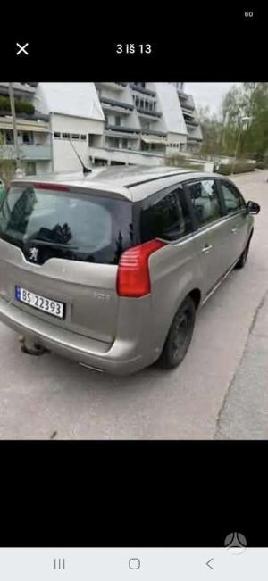 Melns Peugeot 5008 2010 Pasvalys, ar dzinēja tilpumu 1.60 L un nobraukumu 220 tūkst. km par 3200 €, foto 4 vietnē AUTOMOTO.COM.LV