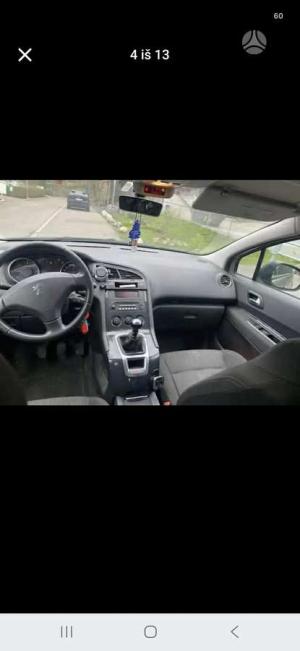 Melns Peugeot 5008 2010 Pasvalys, ar dzinēja tilpumu 1.60 L un nobraukumu 220 tūkst. km par 3200 €, foto 5 vietnē AUTOMOTO.COM.LV