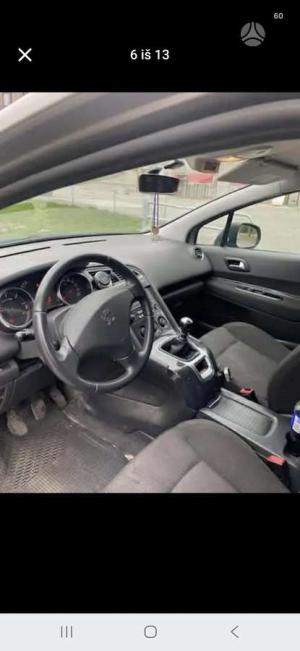 Melns Peugeot 5008 2010 Pasvalys, ar dzinēja tilpumu 1.60 L un nobraukumu 220 tūkst. km par 3200 €, foto 7 vietnē AUTOMOTO.COM.LV