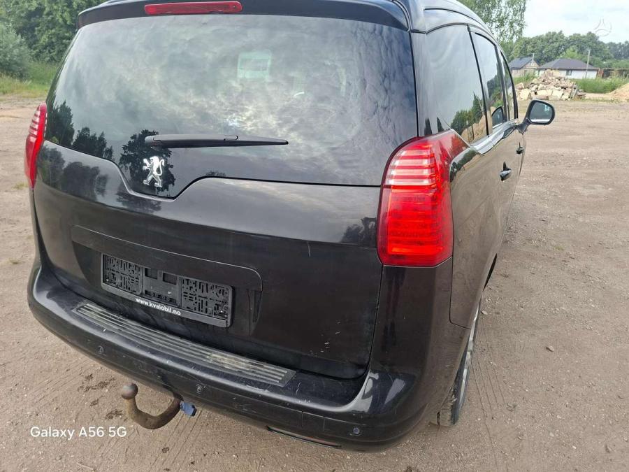 Melns Peugeot 5008 2010 Pasvalys, ar dzinēja tilpumu 1.60 L un nobraukumu 0 tūkst. km par 2850 €, foto 9 vietnē AUTOMOTO.COM.LV