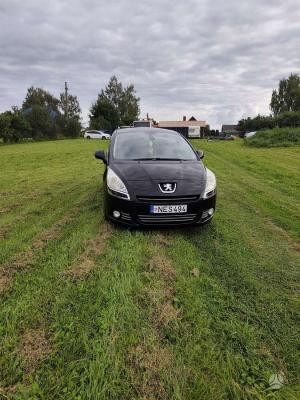 Black Peugeot 5008 2010 in Vilnius, with an engine capacity of 1.60 L and mileage of 218 thousand km for 2700 €, photo 4 on AUTOMOTO.COM.LV
