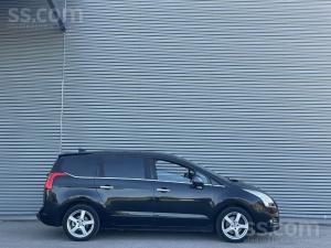 Black Peugeot 5008 2010 in Riga, with an engine capacity of 2.00 L and mileage of 263 thousand km for 4750 €, photo 6 on AUTOMOTO.COM.LV