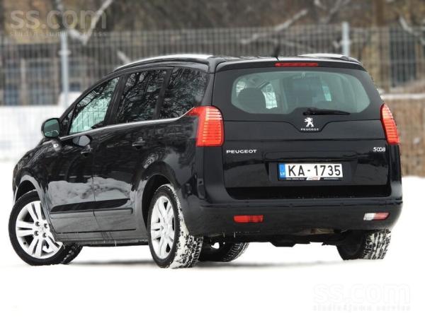 Melns Peugeot 5008 2011 Rīga, ar dzinēja tilpumu 1.60 L un nobraukumu 304 tūkst. km par 5790 €, foto 7 vietnē AUTOMOTO.COM.LV