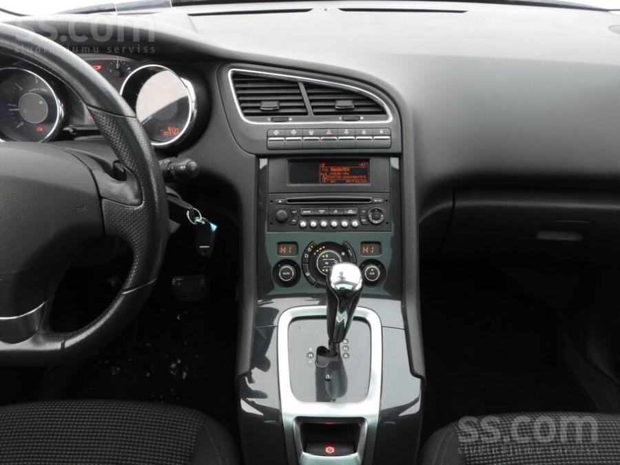 Melns Peugeot 5008 2011 Rīga, ar dzinēja tilpumu 1.60 L un nobraukumu 304 tūkst. km par 5790 €, foto 14 vietnē AUTOMOTO.COM.LV