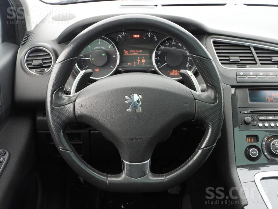 Melns Peugeot 5008 2011 Rīga, ar dzinēja tilpumu 1.60 L un nobraukumu 304 tūkst. km par 5790 €, foto 16 vietnē AUTOMOTO.COM.LV