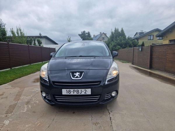 Melns Peugeot 5008 2011 Kauņa, ar dzinēja tilpumu 1.60 L un nobraukumu 224 tūkst. km par 3850 €, foto 5 vietnē AUTOMOTO.COM.LV