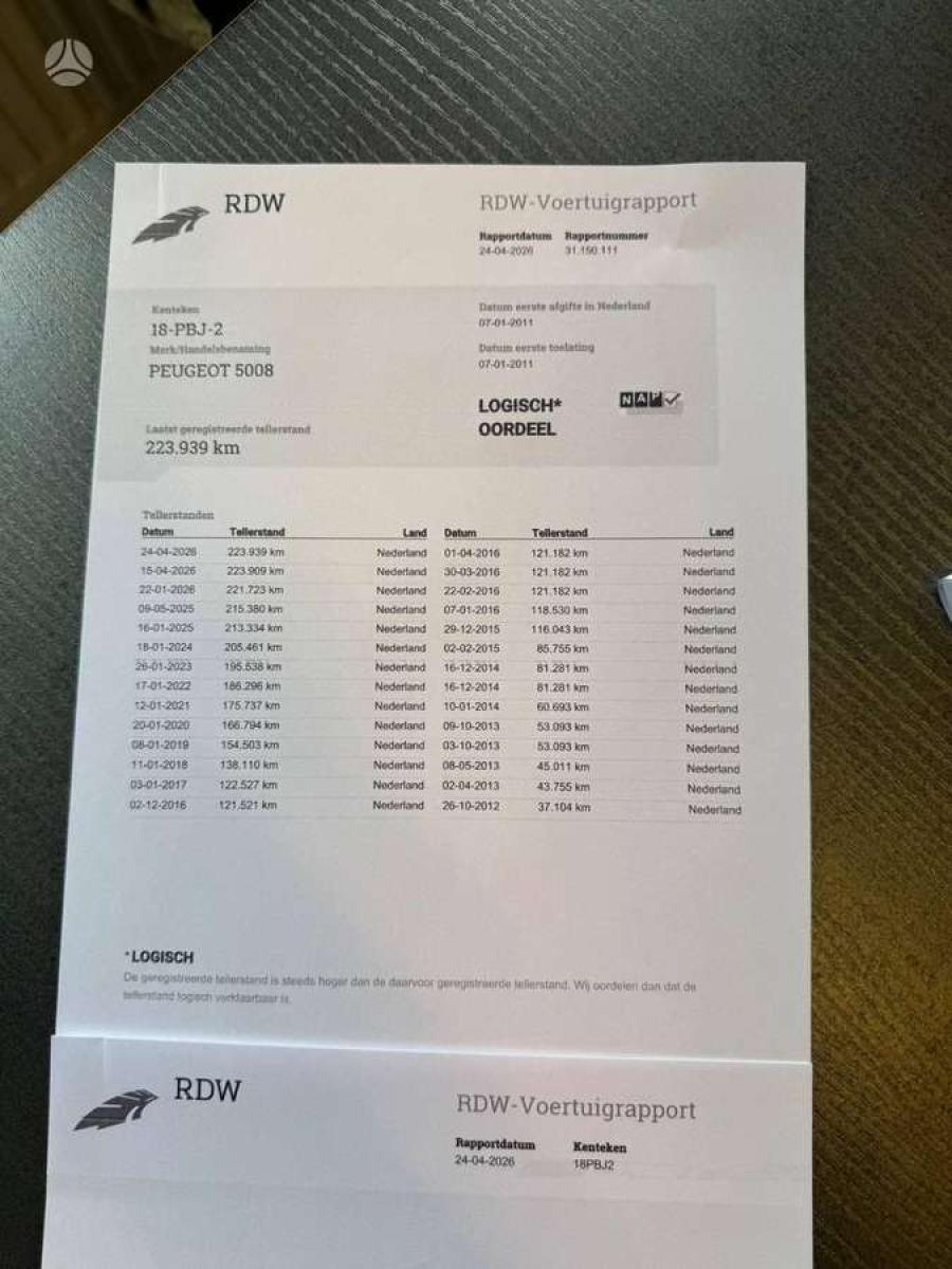 Черный Пежо 5008 2011 в Каунас, объемом двигателя 1.60 л и пробегом 224 тыс. км за 3850 €, фото 10 на AUTOMOTO.COM.LV