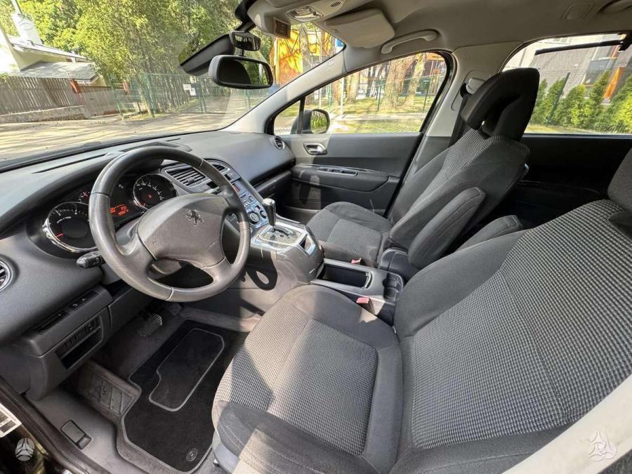 Melns Peugeot 5008 2011 Kauņa, ar dzinēja tilpumu 2.00 L un nobraukumu 299 tūkst. km par 4000 €, foto 6 vietnē AUTOMOTO.COM.LV