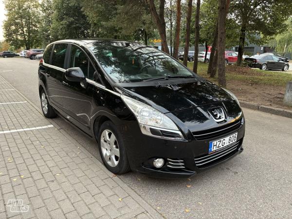 Black Peugeot 5008 2011 in Vilnius, with an engine capacity of 1.60 L and mileage of 339 thousand km for 2600 €, photo 3 on AUTOMOTO.COM.LV